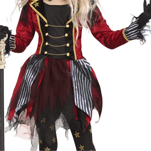 Dresses | Spirit Halloween Youth Dark Ringmaster Dress Costume | Poshmark